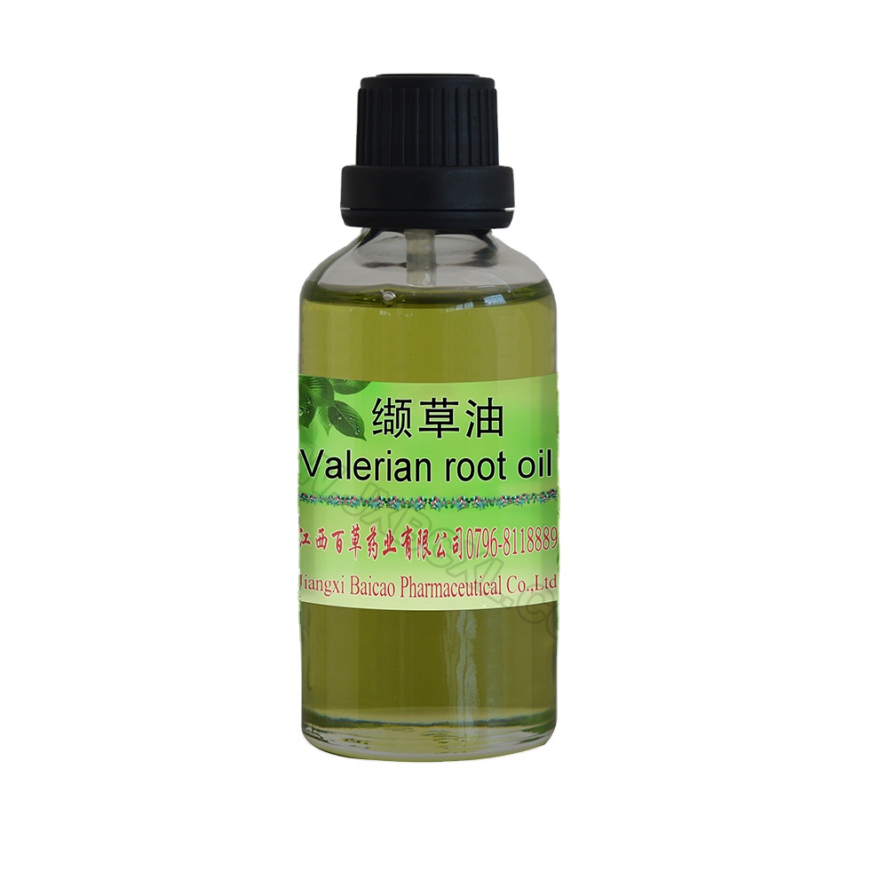 China steam distillation extract Pure Valerian Oil bulk from Valeriana ...